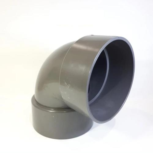 Jual Sambungan belokan tikungan L knee elbow 5 inch alat pipa PVC ...