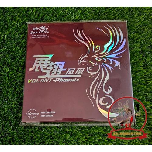 Promo Double Fish Volant Phoenix - Karet Bet Bat Pingpong - Hitam, H39 ...