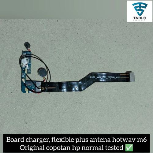 Jual board charger papan cas fleksibel+antena hotwav m6 original ...