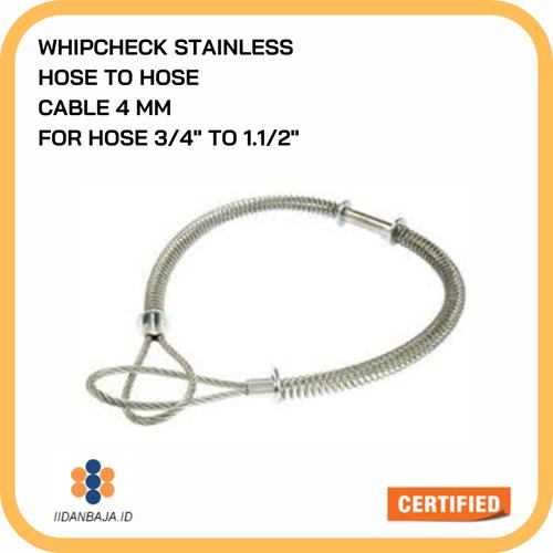 Jual WHIPCHECK STAINLESS. HOSE TO HOSE, FOR HOSE 3/4" TO 1.1/2" CABLE 4 ...
