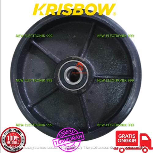 Promo Krisbow Roda Hand Pallet 2 Ton KW0500368 PU STEERING WHEEL HAND ...