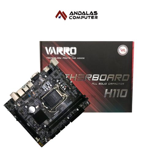 Promo Motherboard Mainboard Mobo Lga 1151 Varro H110 Cicil 0% 3x - Kota ...