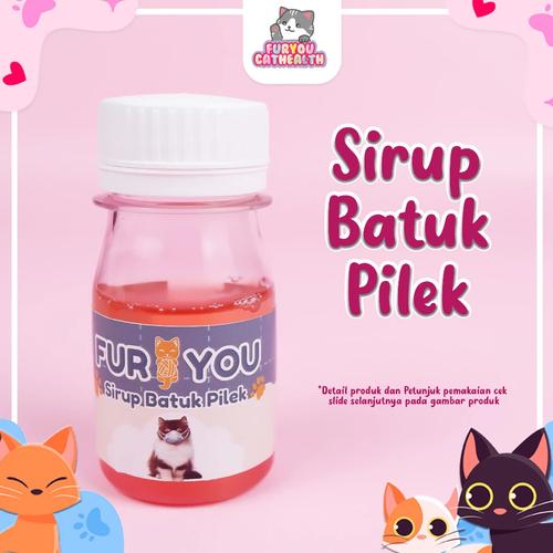 Jual FUR YOU Sirup Kucing Batuk Pilek Obat Kucing Batuk Pilek Ingusan ...