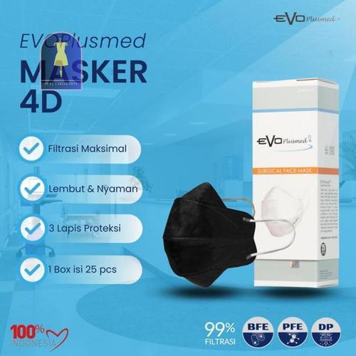 Jual Evo Plusmed Masker 4d Medis Berbagai Pilihan Warna Berkualitas ...