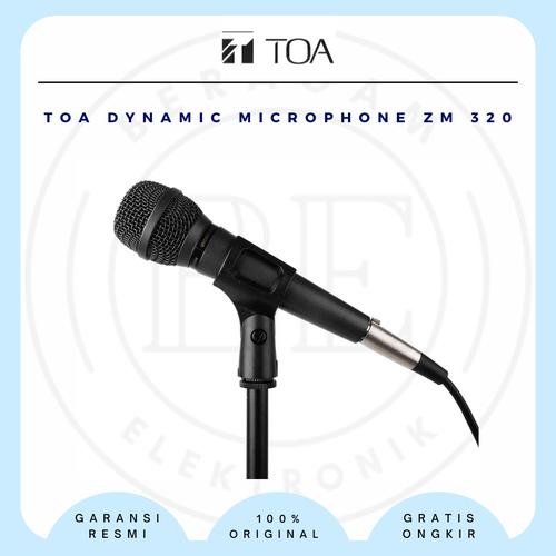 Jual Toa Dynamic Microphone ZM 320 | 100% Original dan Garansi Resmi ...