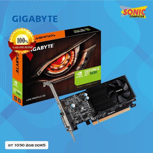 Jual Gigabyte VGA GT 1030 Low Profile 2G GV-N1030D5-2GL GT1030 2GB DDR5 ...