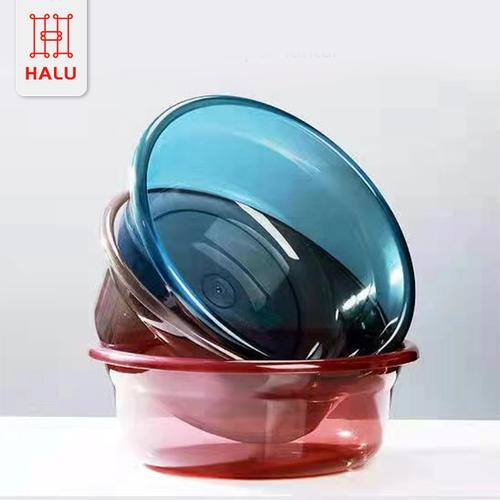 Jual HALU Baskom Plastik Transparan Serbaguna Baskom Sayur Buah HRH960 ...