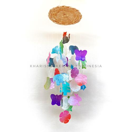 Jual Hiasan Kerang Capiz Shell Wind Chimes by Kharisma Kerang Indonesia ...