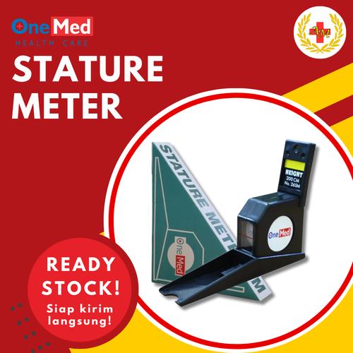 Jual Alat Ukur Tinggi Badan OneMed Stature Meter 2 Meter - Kota ...