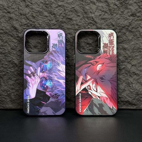Jual jujutsu kaisen ryomen sukuna satoru premium case ip 11 12 13 14 ...