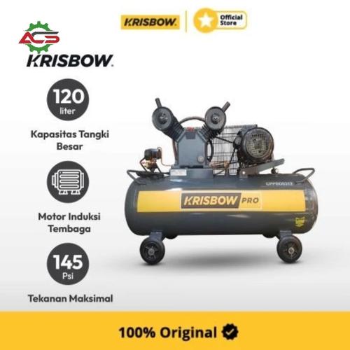 Jual Compressor Angin Krisbow 3HP 120L 10B 1P CPPBD0312 Original ...