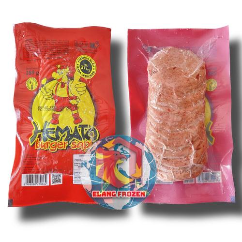 Jual Hemato Burger Sapi isi 20 - Kota Bekasi - Elang Frozen | Tokopedia