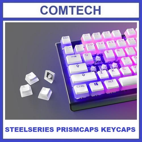 Jual Steelseries Prismcaps Universal Double Shot PBT Keycaps Keyboard White - Jakarta Barat ...