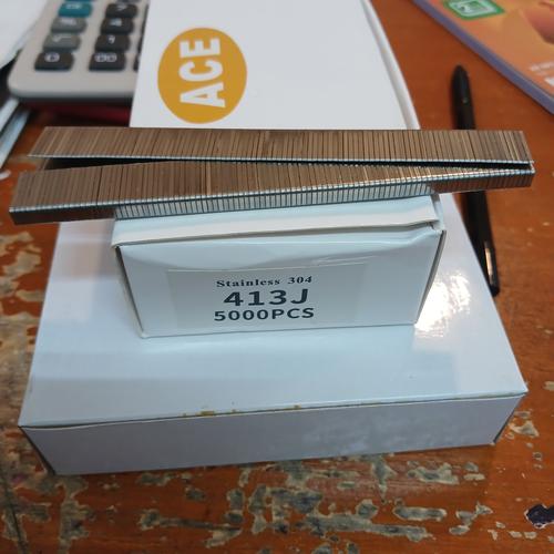 Jual isi paku tembak 413j stainless 304.isi satples 413j ss 304.13mm ...