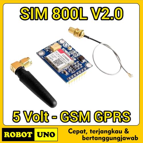 Jual SIM800L V2 SIM 800L V2.0 GSM GPRS 5V Antena Sim Card - Kota Medan ...