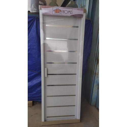 Jual Pintu Kamar Mandi PVC Full Panel Minimalis Home - Putih Kaca ...