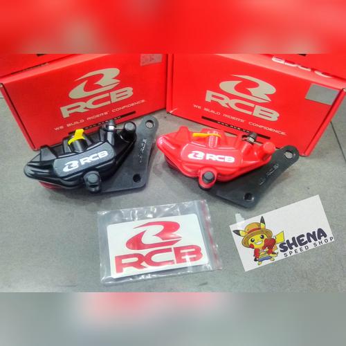 Promo Kaliper RCB E SERIES 2 piston R15 v2 V3 v4 ORIGINAL pemasangan ...
