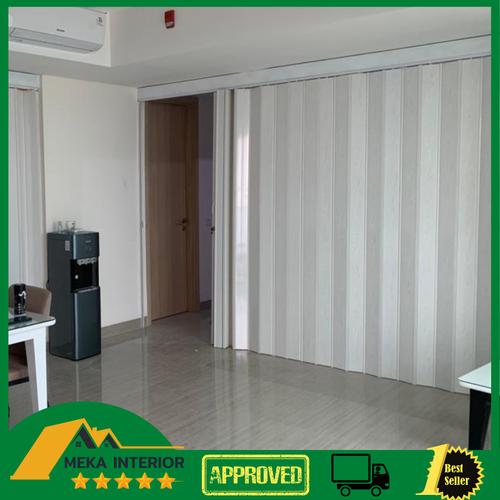 Jual Pintu Lipat PVC | Folding Gate | PVC Folding Door partisi ruangan ...