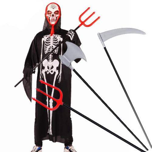 Jual Tongkat Devil Trisula Red Stick Kapak Merah Kostum Hantu Scream ...