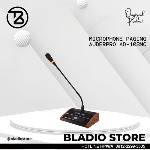 Jual MICROPHONE PAGING AUDERPRO AD-103MC / CHIME BUILT IN - Kota ...