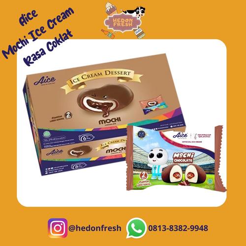 Jual Mochi AICE Ice cream Rasa Chocolate/Cokelat Isi 36pcs - Jakarta ...
