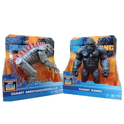 Jual ACTION FIGURE BLOCKBUSTER MOVIE! GODZILLA VS KONG MONSTER VERSE ...