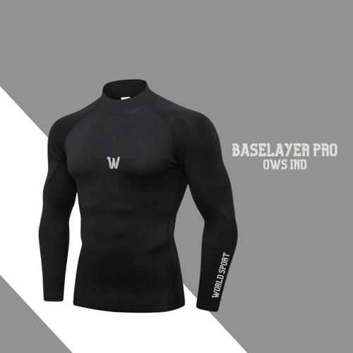 Jual Baselayer manset olahraga pria/Manset turtle neck olahraga pria ...
