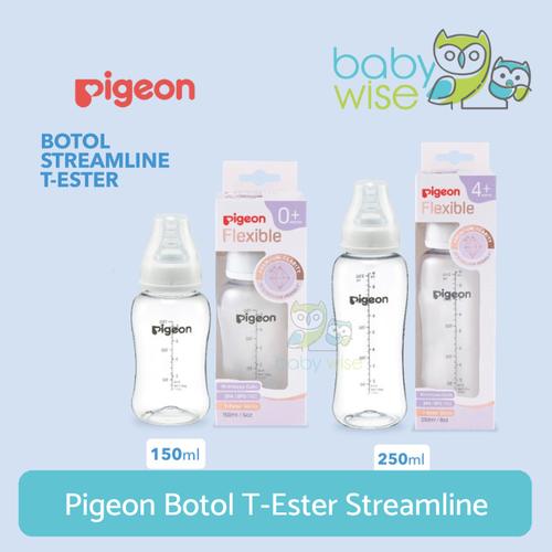 Jual Pigeon Botol T-Ester Streamline - Botol Susu Anak Bayi - 250ml ...
