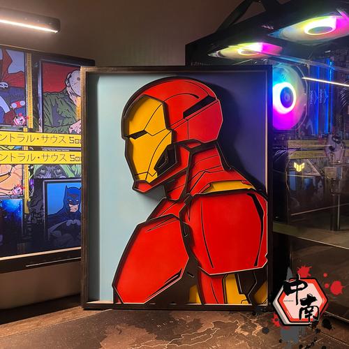 Jual Poster 3D Multilayer Marvel Iron Man - Jakarta Barat - Nakami ...