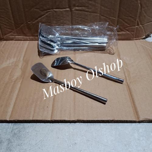 Jual Sutil Mini / Sodet Mini / Spatula Martabak Full Stainless Steel 15 ...