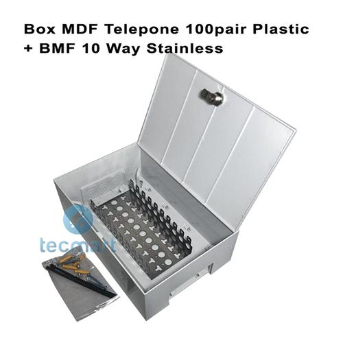 Jual Box MDF Fiber 100 Pair Box Telepon Fiber 100pair Box MDF + Frame ...