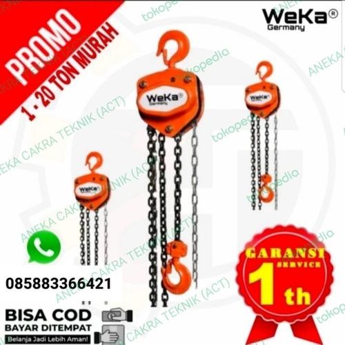 Jual Chain Block/Takel 3 Ton x 10 Meter WEKA GERMANY - Jakarta Pusat ...