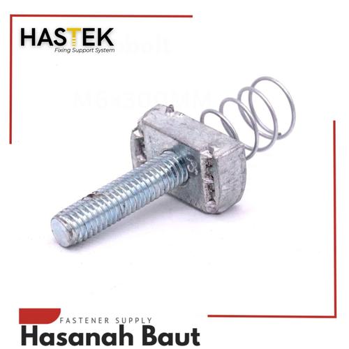 Jual Unistrut Stud Nut with Spring - Jakarta Timur - Hasanah Baut ...