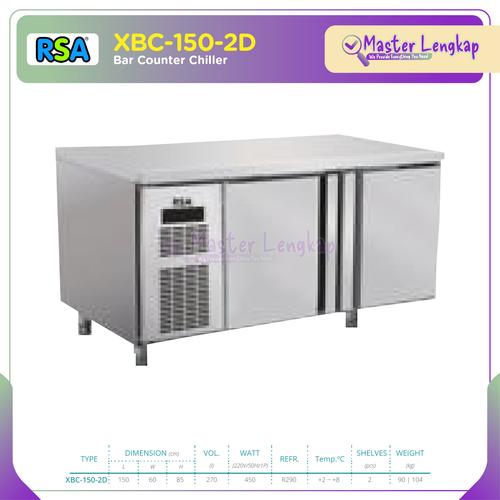 Jual RSA BAR COUNTER CHILLER STAINLESS STEEL XBC-150-2D / XBC1502D ...