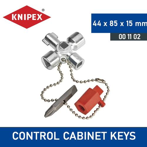Jual Kunci Panel Universal 00 11 02 Knipex Control Cabinet Keys ...