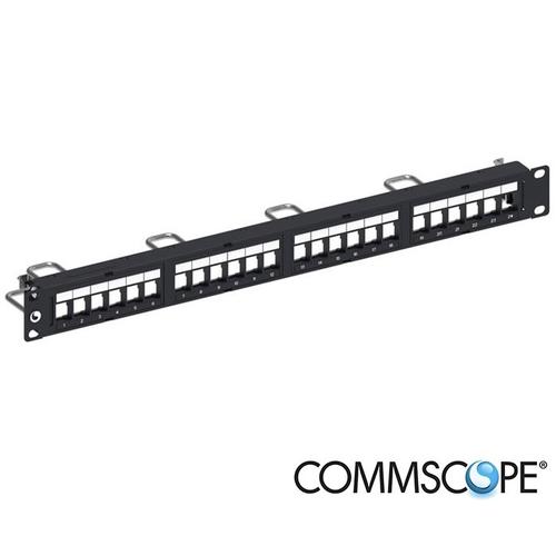 Jual Amp Commscope Blank panel 24 port Cat6A / Cat.6A - PN : 760237046 ...