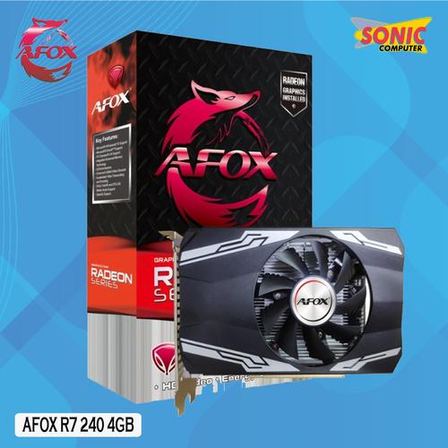 Jual VGA AFOX R7 240 4GB - AMD Radeon R7 240 4096MB 128bit DDR3 Single ...