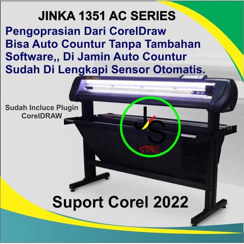 Jual Mesin Cutting Sticker Jinka 1351 XE/Jinka 1351 XE Suport Coreldraw - software corel ...