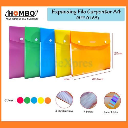 Jual Expanding File A4 / Map Sekat / Map Kancing Expanding 9165 / Map ... Jual Expanding File A4 / Map Sekat / Map Kancing Expanding 9165 / Map ...