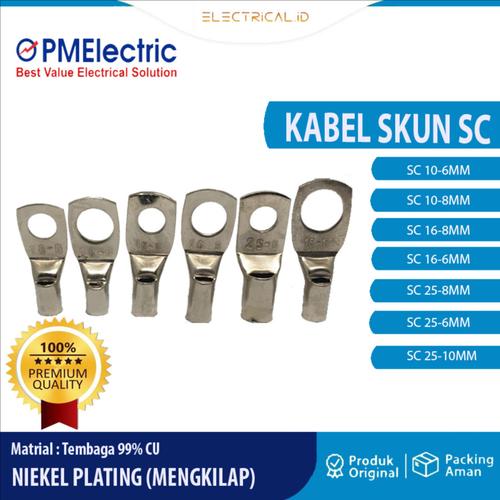Jual Skun kabel tembaga cable schoen Sekun Tipe SC - 10-6 - Kota ...
