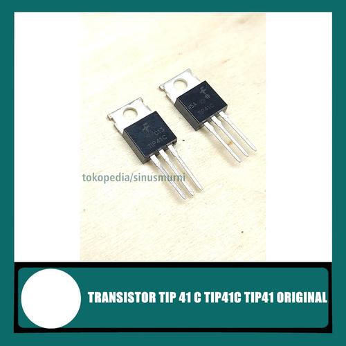 Jual TRANSISTOR TIP 41 C TIP41C TIP41 ORIGINAL - Kota Semarang - sinus ...