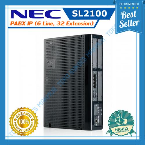 Jual Pabx NEC SL2100 ( 6 Line 32 Extension ) / PABX IP NEC SL-2100 ...