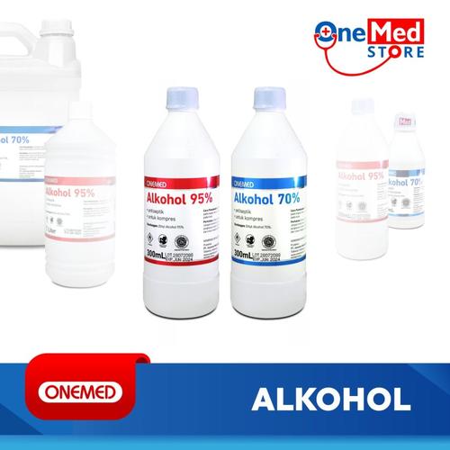 Jual Alkohol ONEMED Antiseptik P3K - 70% 100ML - Kab. Sidoarjo - Onemed ...