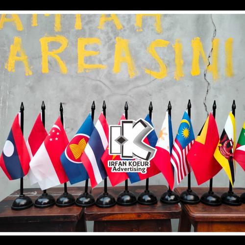 Jual Bendera meja negara asean tiang kayu - Jakarta Pusat - IrfanKoeur ...