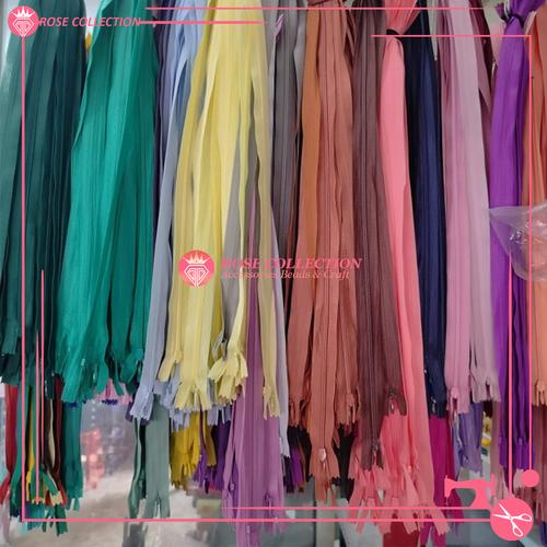 Jual Resleting jepang / Invisible zipper 25 cm / 10 inch merk YEE ...