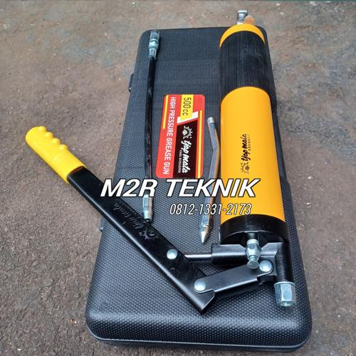 Jual Grease Gun Cap Mata Pompa Gemuk 500 CC Box Plastik ORIGINAL TJAP ...