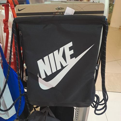 Jual Tas Nike Original drawstring bag backpack tas serut tas gym hitan ...