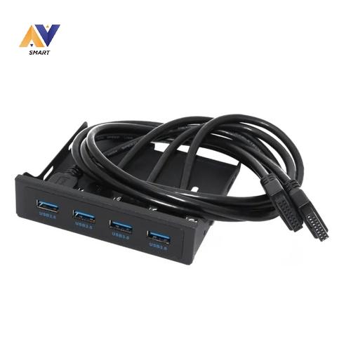 Jual USB 3.0 FRONT PANEL FOR DESKTOP 3,5 INCH FLOPPY BAY 2 PORT / 4 ...