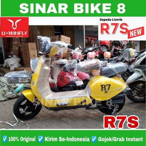 Jual Sepeda Motor Listrik UWINFLY REDFISH 7 / RF 7 / R7S 500 Watt ...