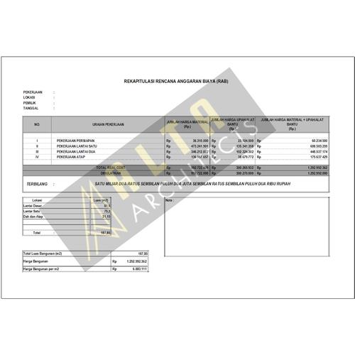 Jual Pembuatan Rencana Anggaran Biaya (RAB) Beserta AHS - Kota Depok ...